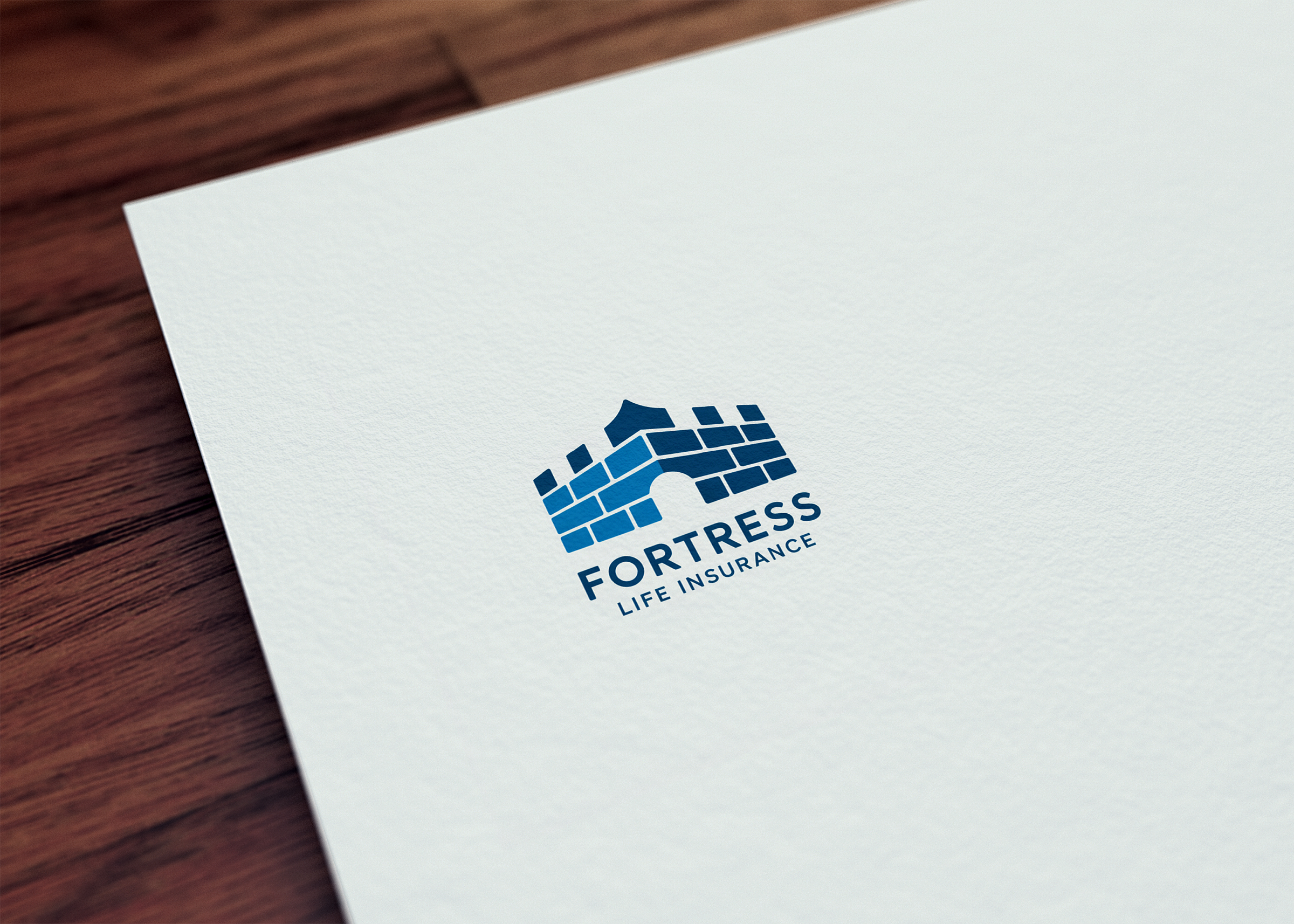 Logo Design for Fortress Life Insurance by Inkspire. | Design #35126229