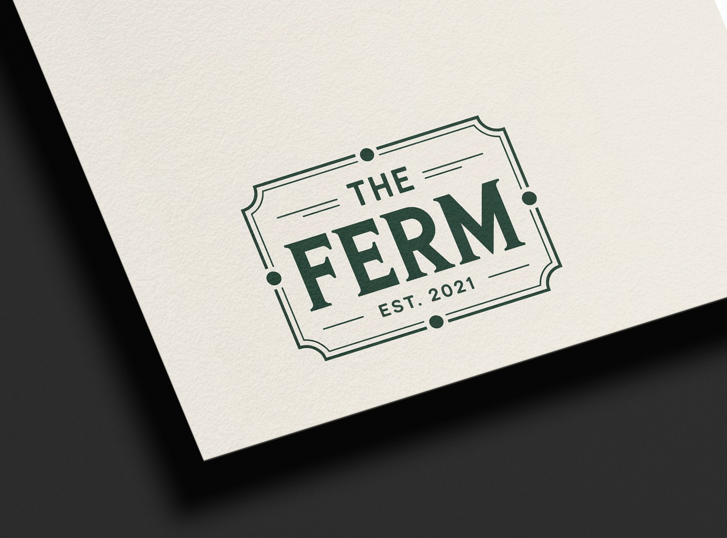 Logo Design for The Ferm by BoldFrame Studio | Design #35158384