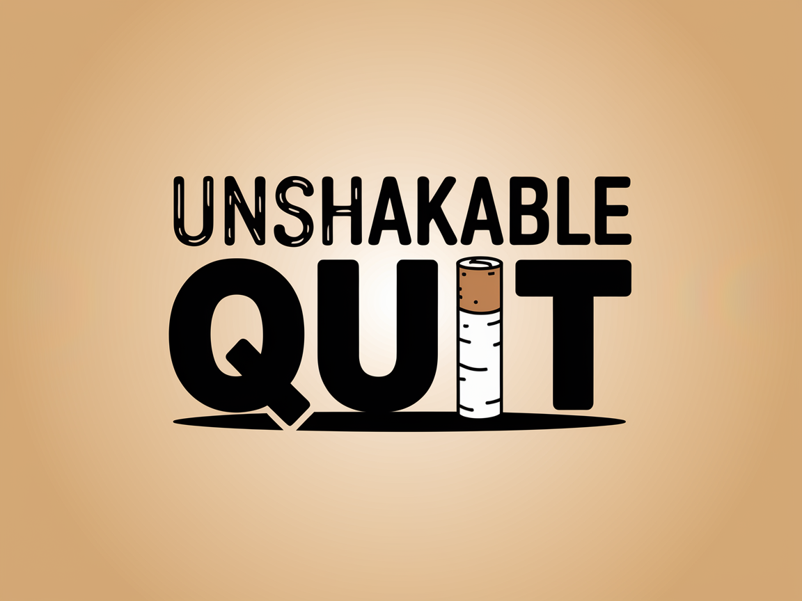 Elegant, Playful Logo Design for Unshakable Quit by adisaputra12 ...