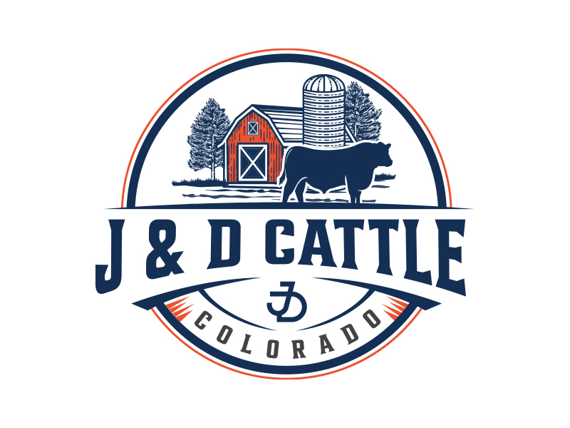 Bold, Professional, Ranching/Farming Logo Design for J & D Cattle by ...