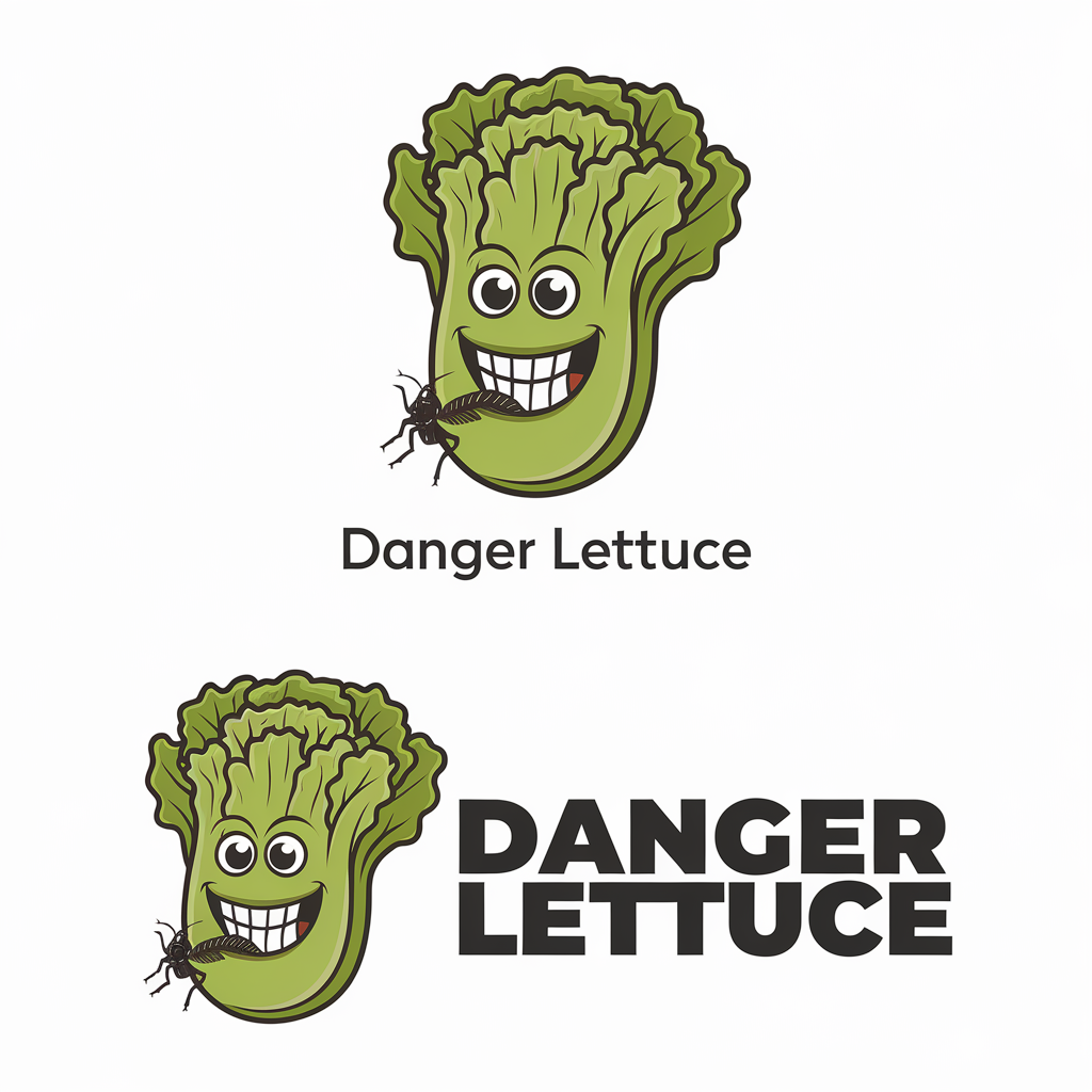 Bold, Playful Logo Design for Danger Lettuce by Fashion.Studio | Design ...