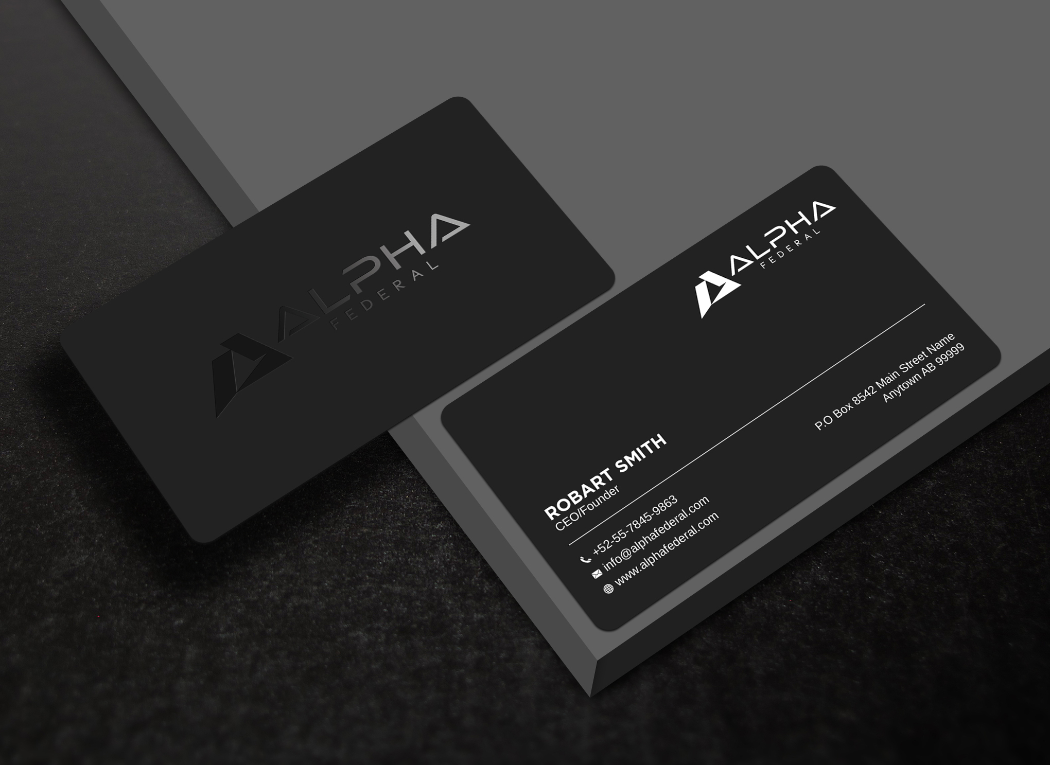 Bold, Modern Business Card Design for a Company by Uttom 2 | Design ...