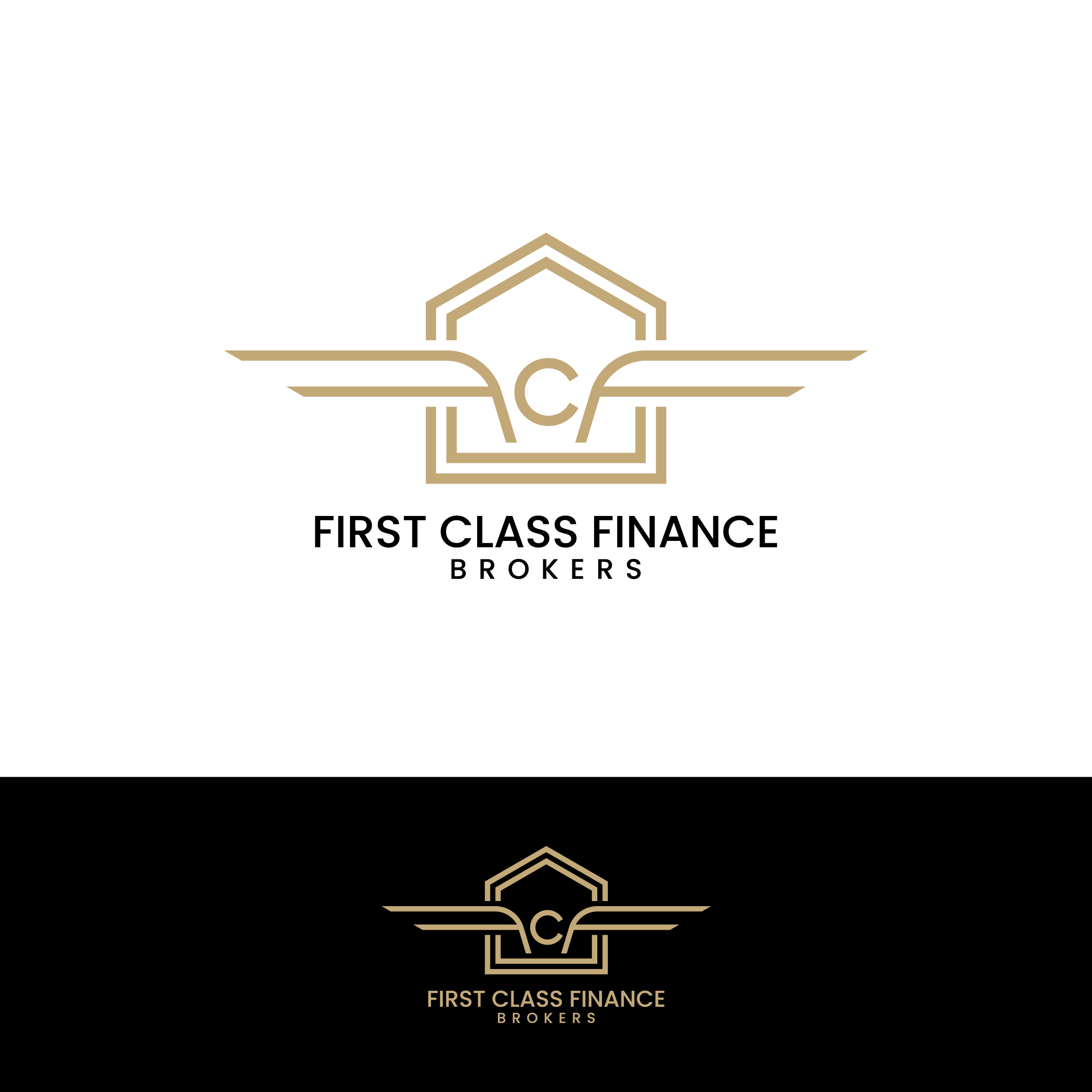 Logo Design for First Class Finance Brokers by Aljune Castro Designs ...