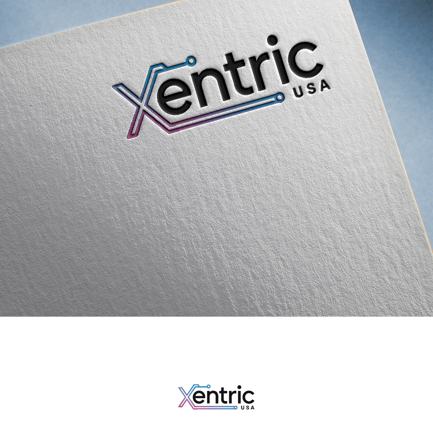 Elegant, Playful, Electrical Engineering Logo Design for Xentric USA by ...