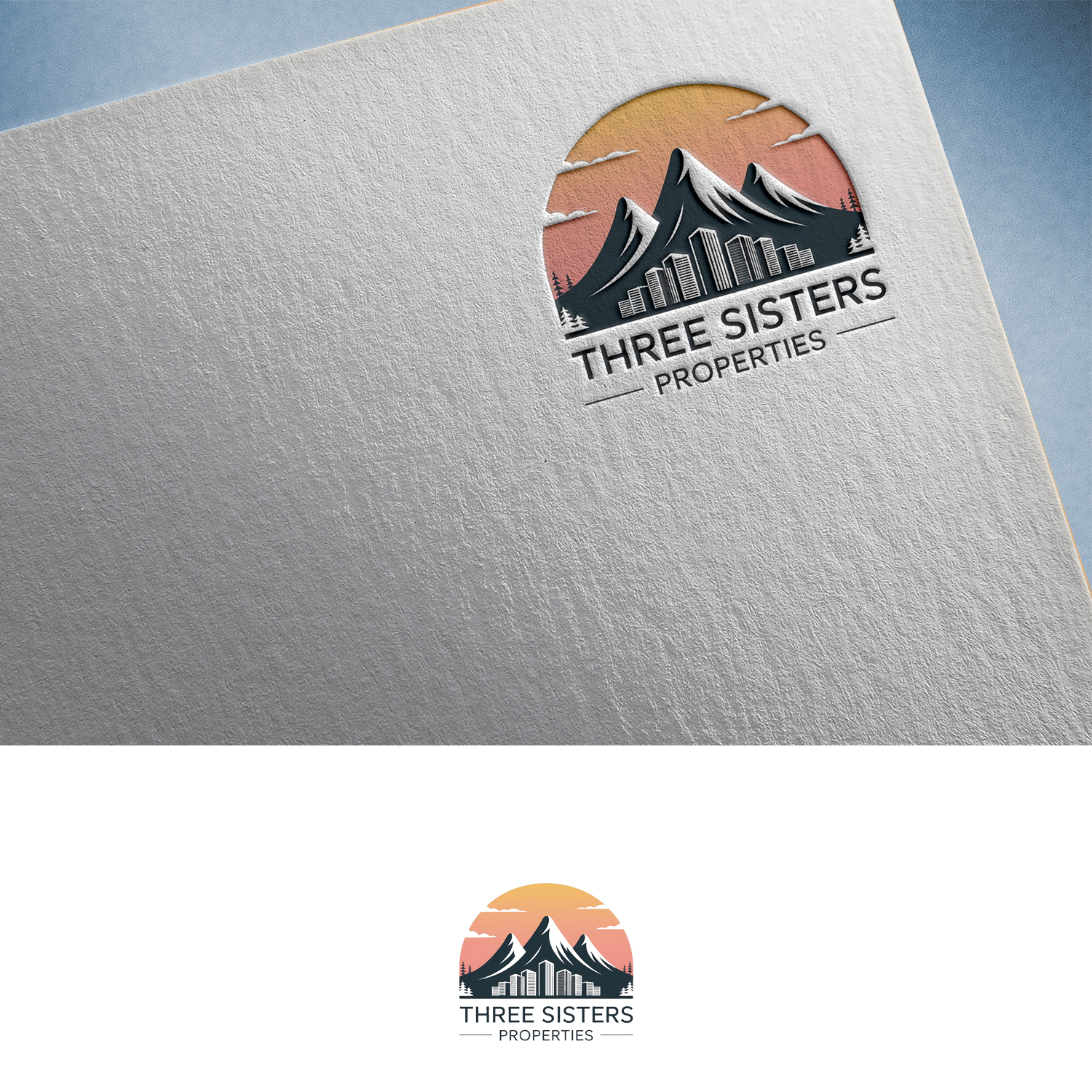 Logo Design for Three Sisters Properties by Waniya Studio | Design ...
