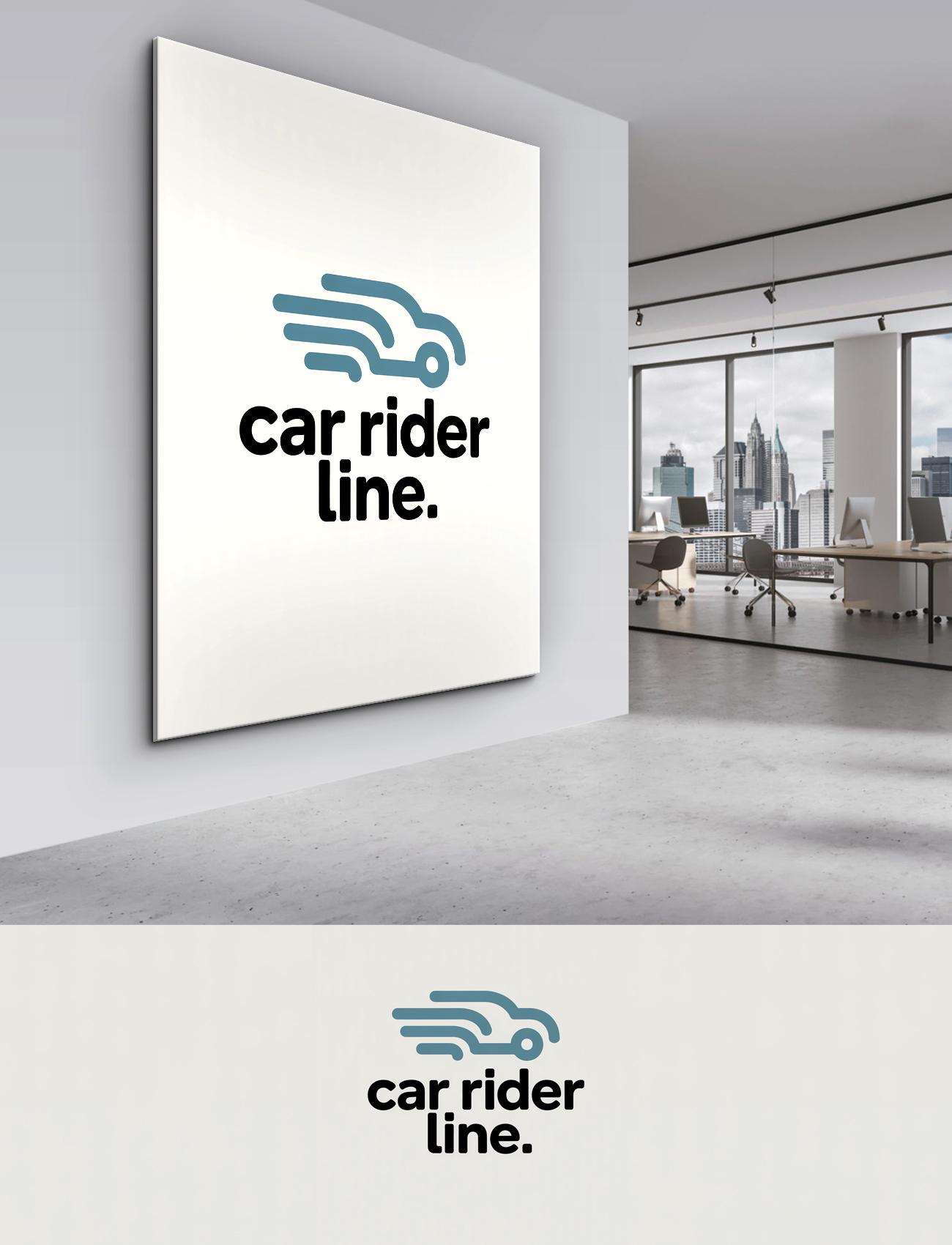 Logo Design for Car Rider Line by Fiona sky112211 | Design #35255175