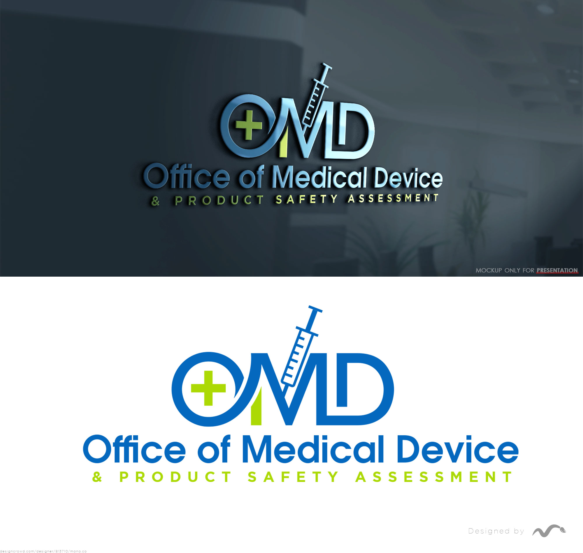 Logo Design for Office of Medical Device & Product Safety Assessment by ...