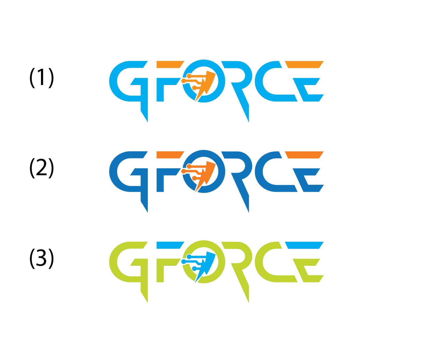 Elegant, Playful Logo Design for Gforce by Isnah Logo | Design #35286621