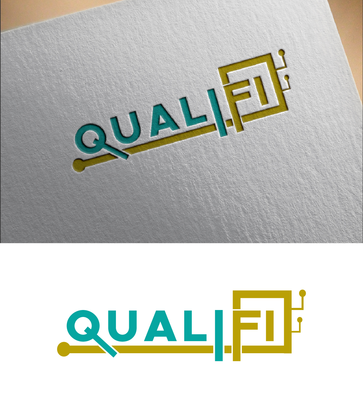 Bold, Modern, Software/Technology Logo Design for QualiFi by fly design ...