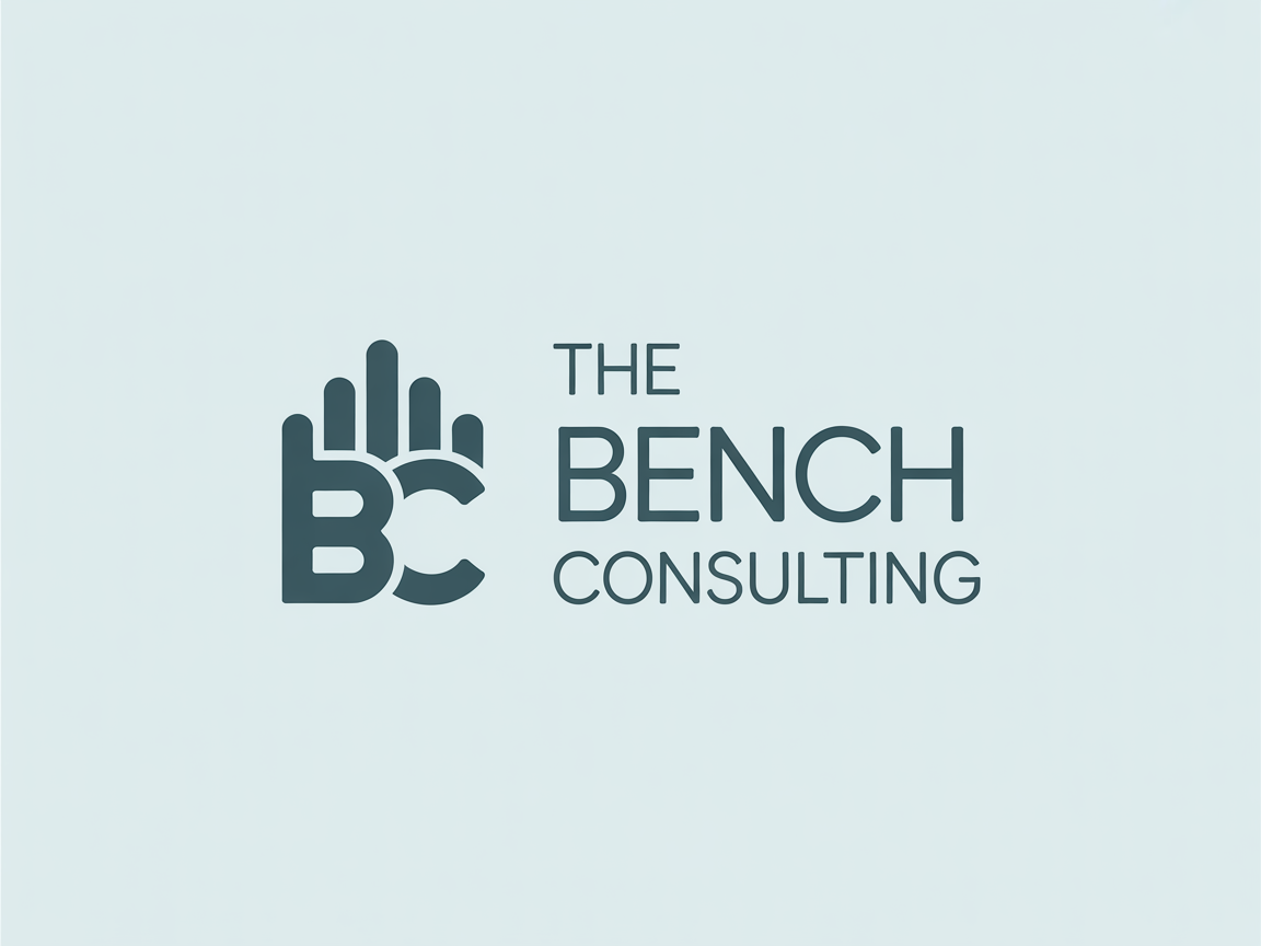 Upmarket, Serious Logo Design for The Bench Consulting by Riusruas ...