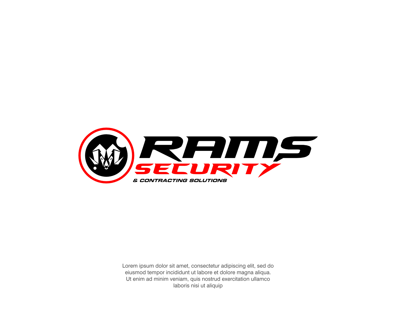 Modern, Professional, Electronic Security Logo Design for RSS ( Rams ...