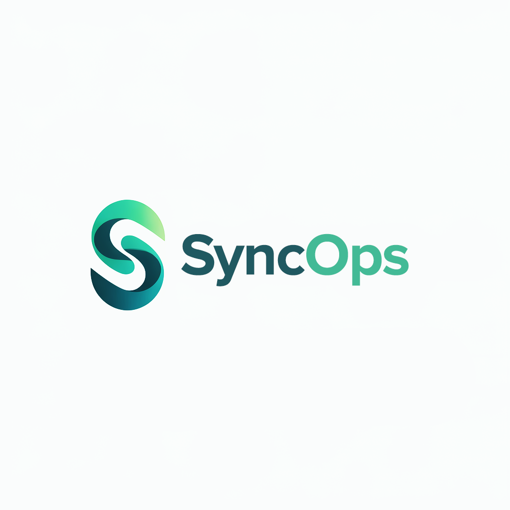 Logo Design for SyncOps by -ACE- | Design #35474745