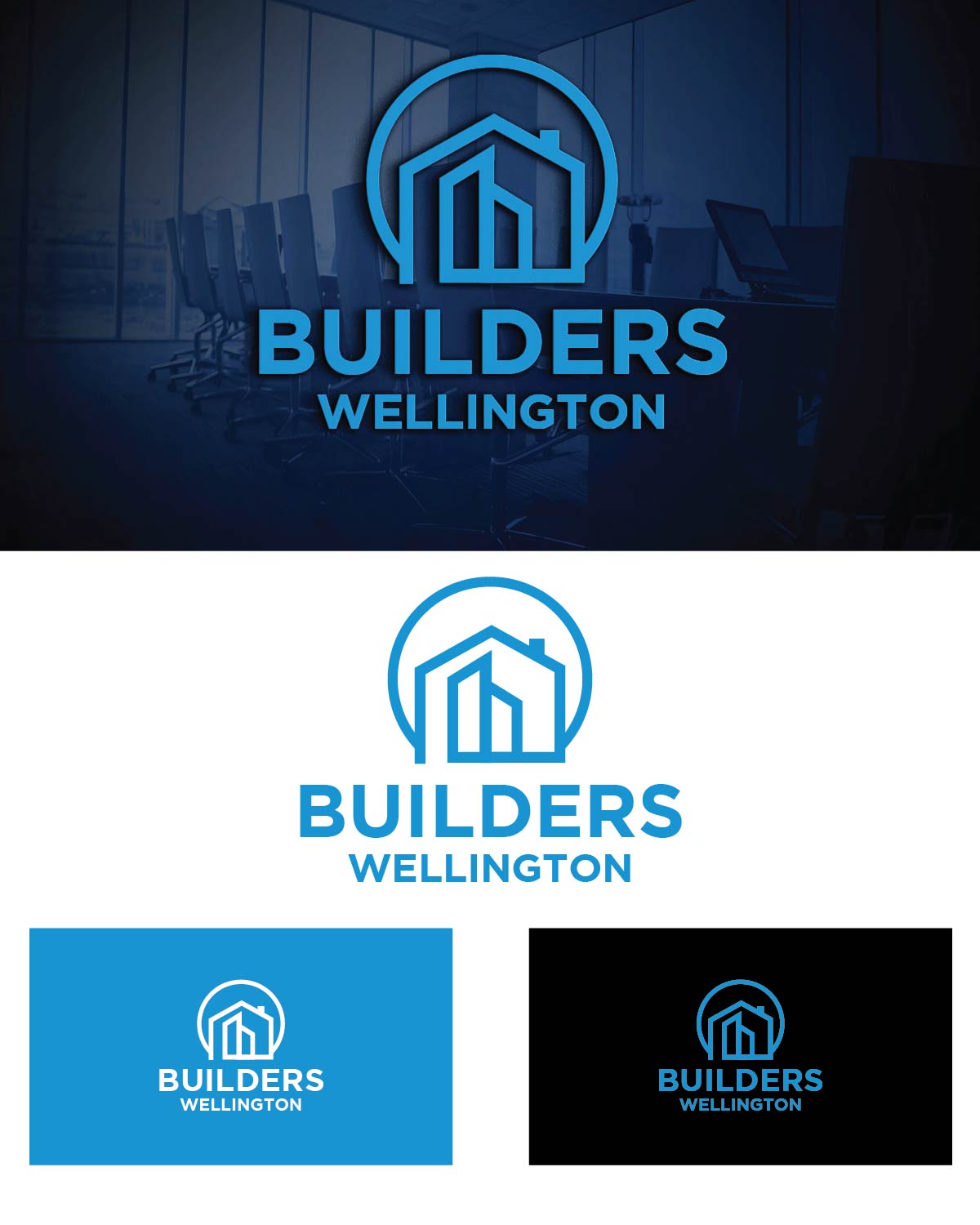 Serious, Colorful Logo Design for Builders Wellington by Isnah Logo ...