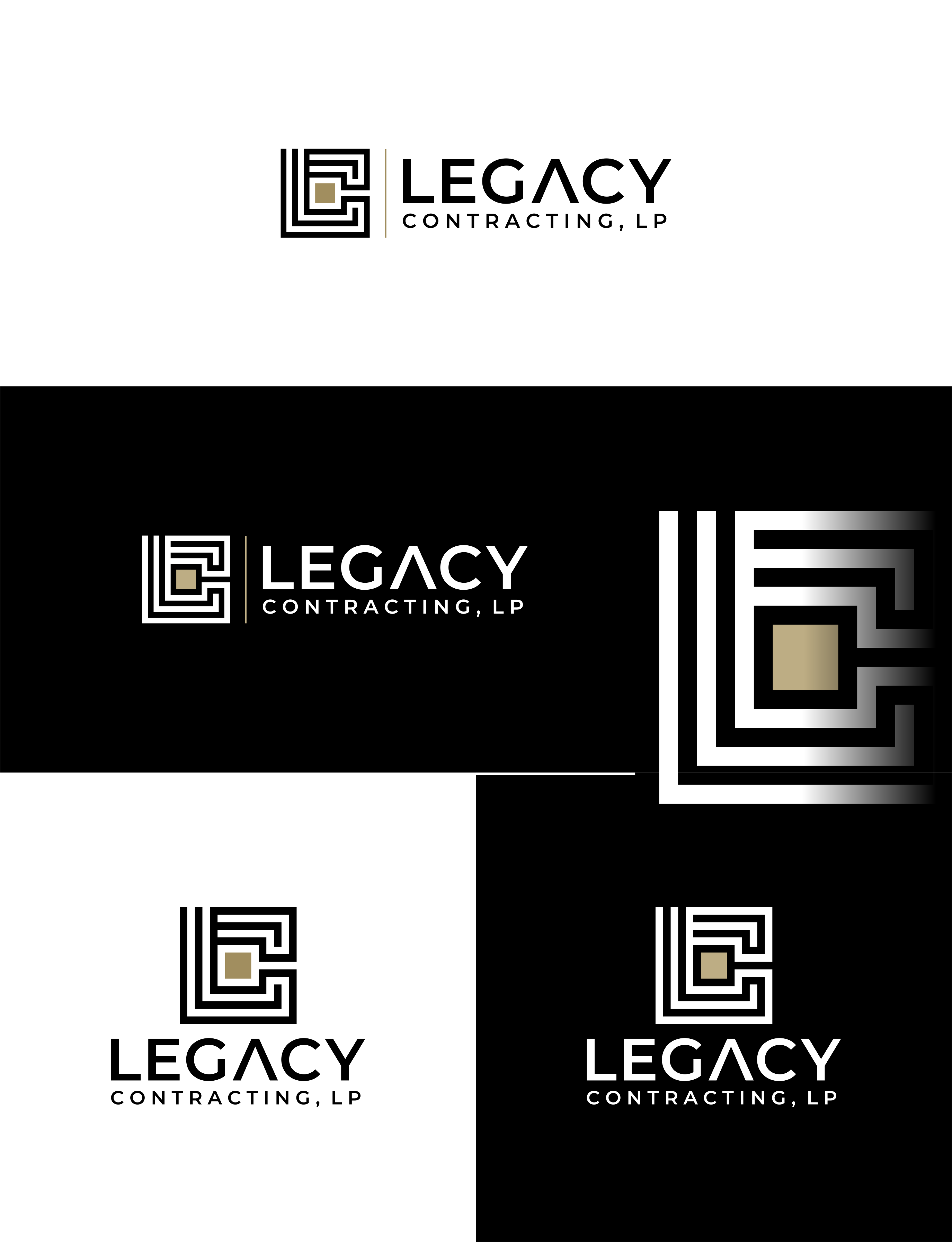 Logo Design for Legacy Contracting, LP by artswolf | Design #35556620