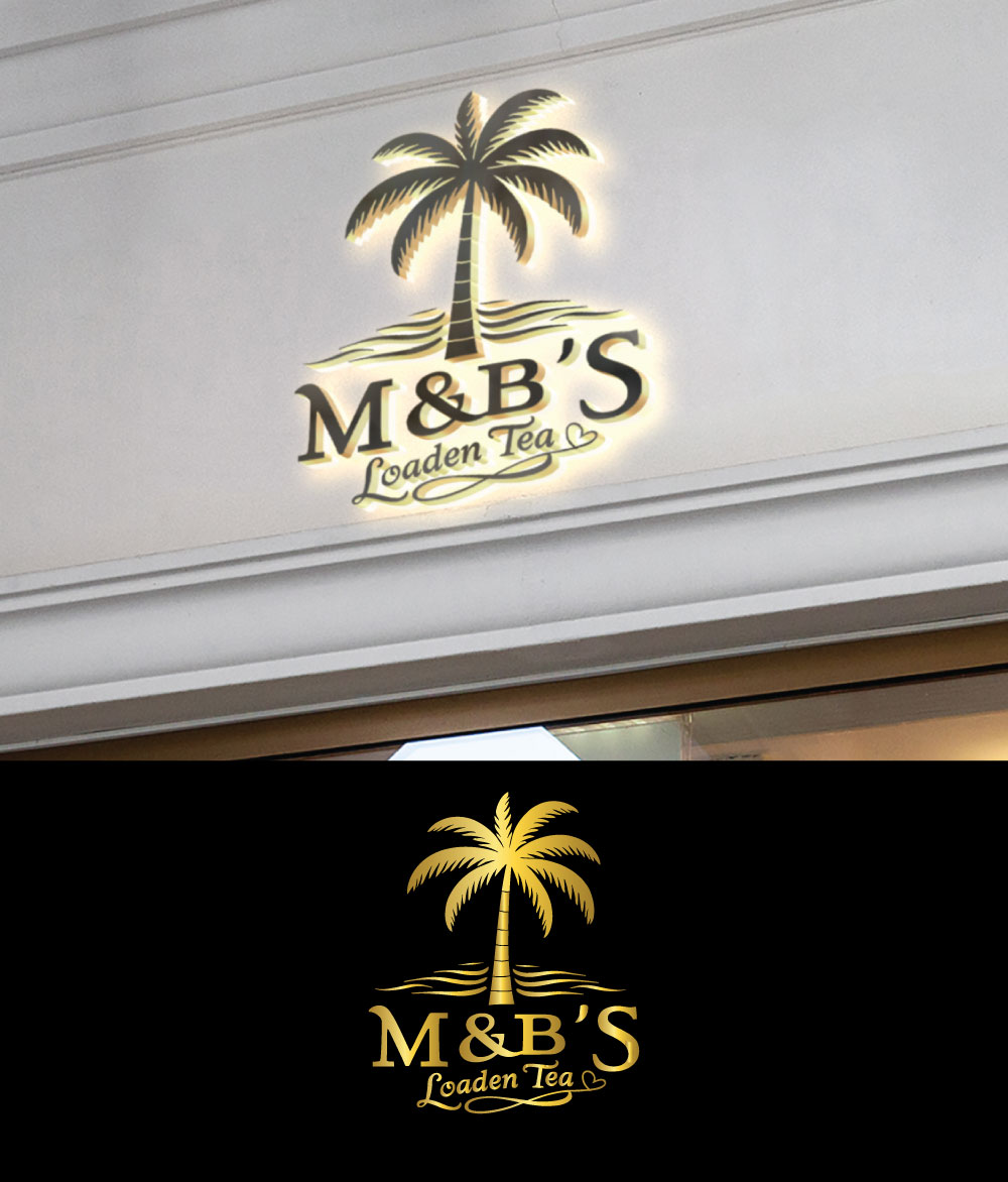 Elegant, Playful, Beverage Logo Design for M&B's Loaded Teas by bute ...