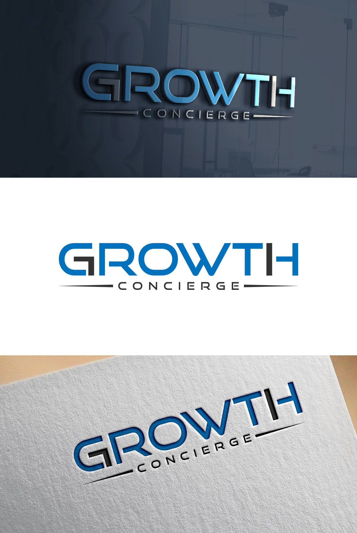 Logo Design for Growth Concierge by DA-creative | Design #35637241