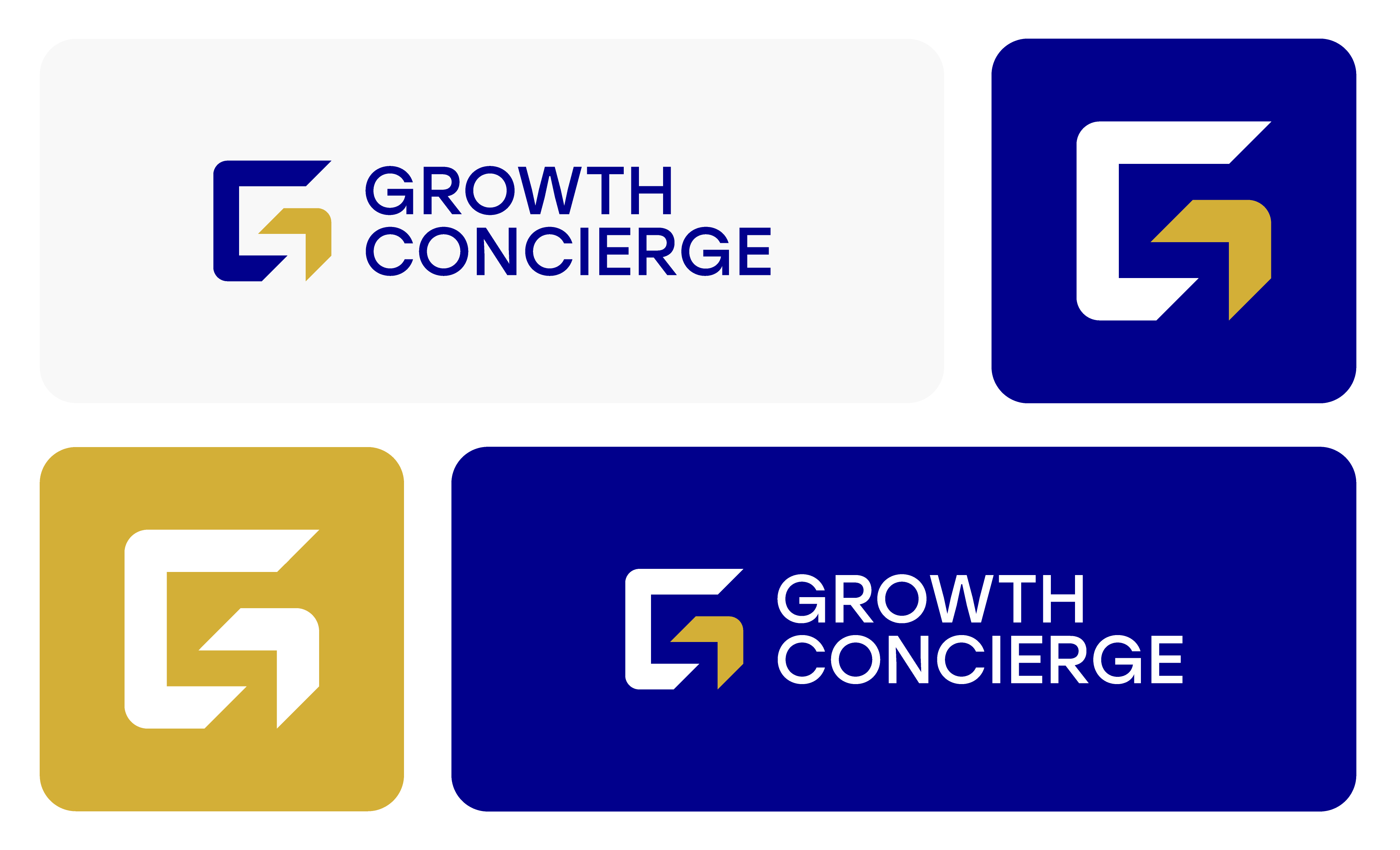 Logo Design for Growth Concierge by Tejas_R | Design #35640632