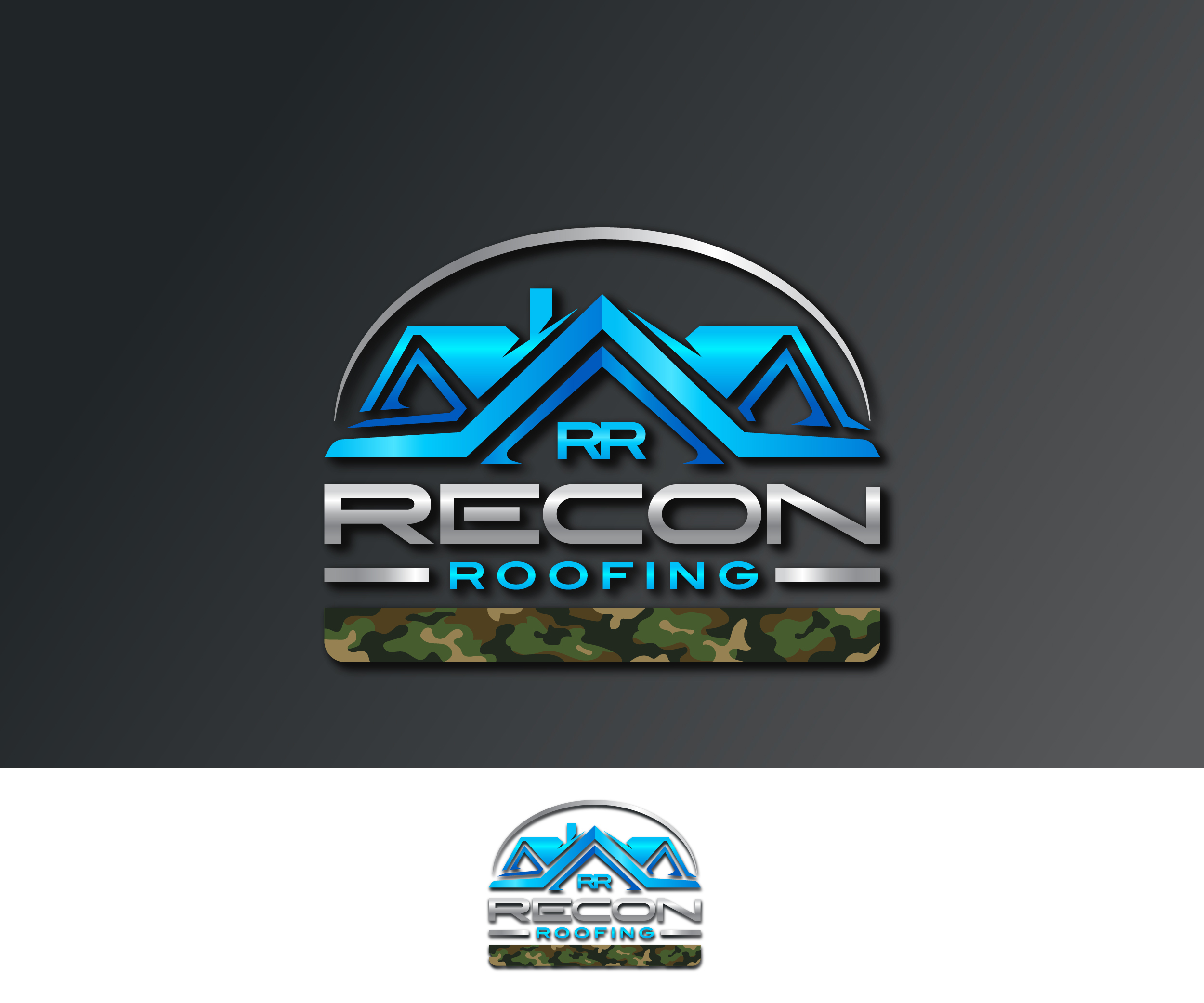 Logo Design for Recon Roofing by James J. | Design #35678460