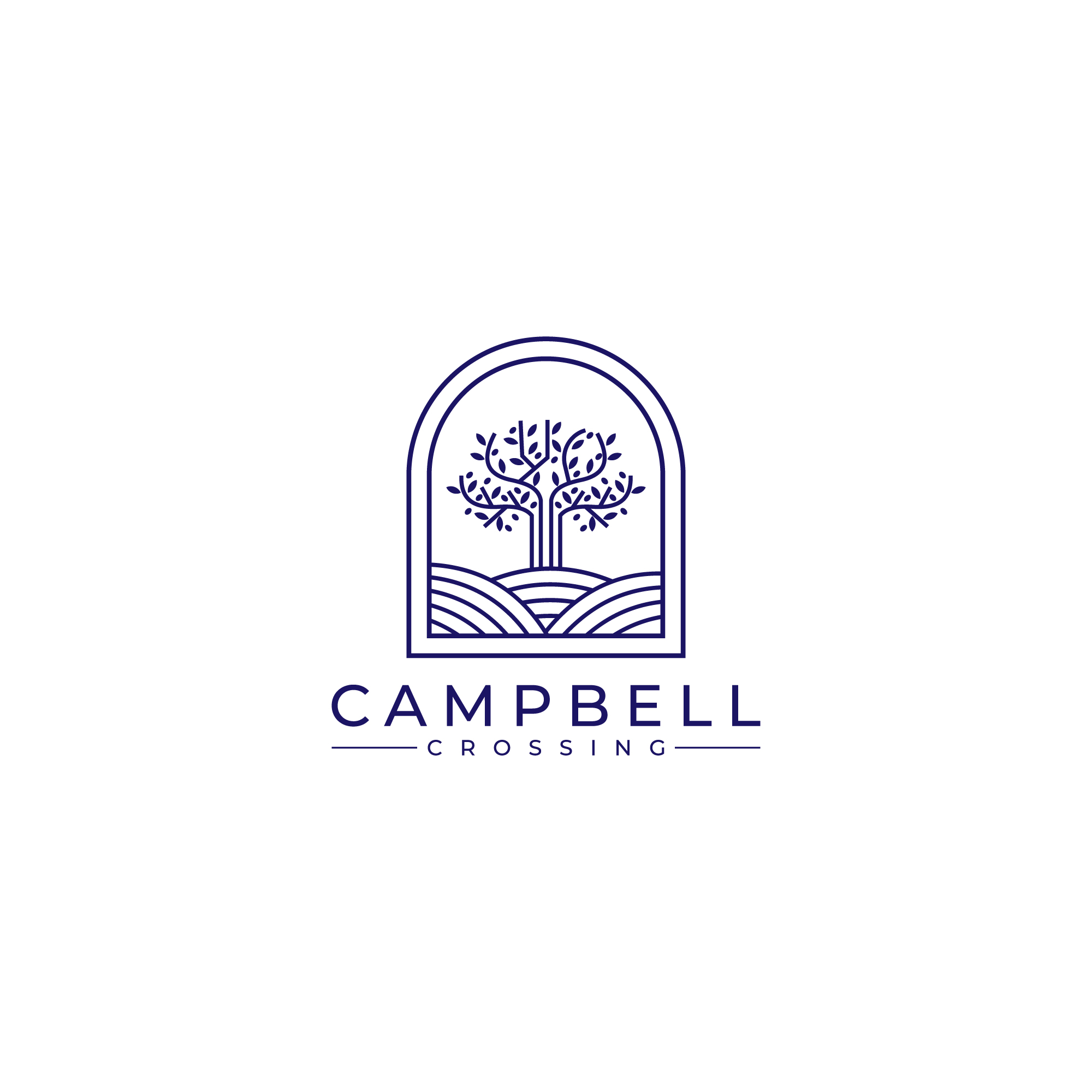Logo Design for Campbell Crossing by ladia_design | Design #35763973