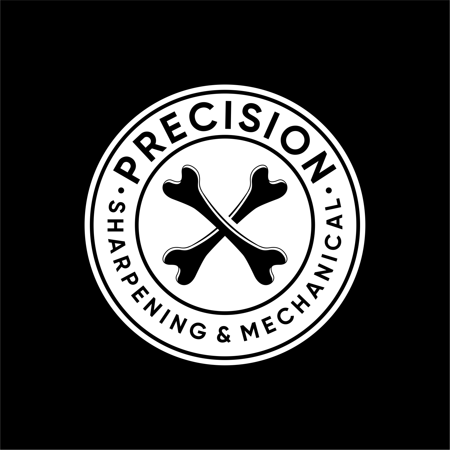 Logo Design for PRECISION Sharpening & Mechanical by mamey design ...