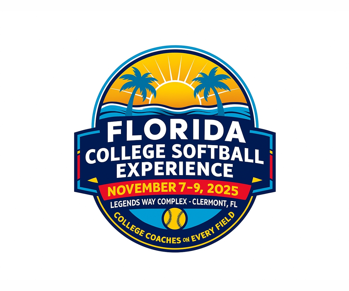Elegant, Playful Logo Design for Florida College Softball Experience by ...