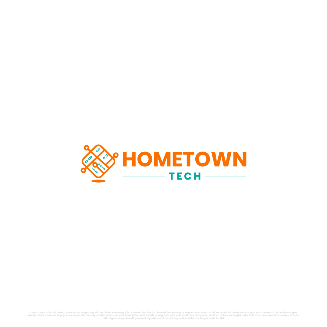 Logo Design for Hometown Tech by Kayla. | Design #35916159