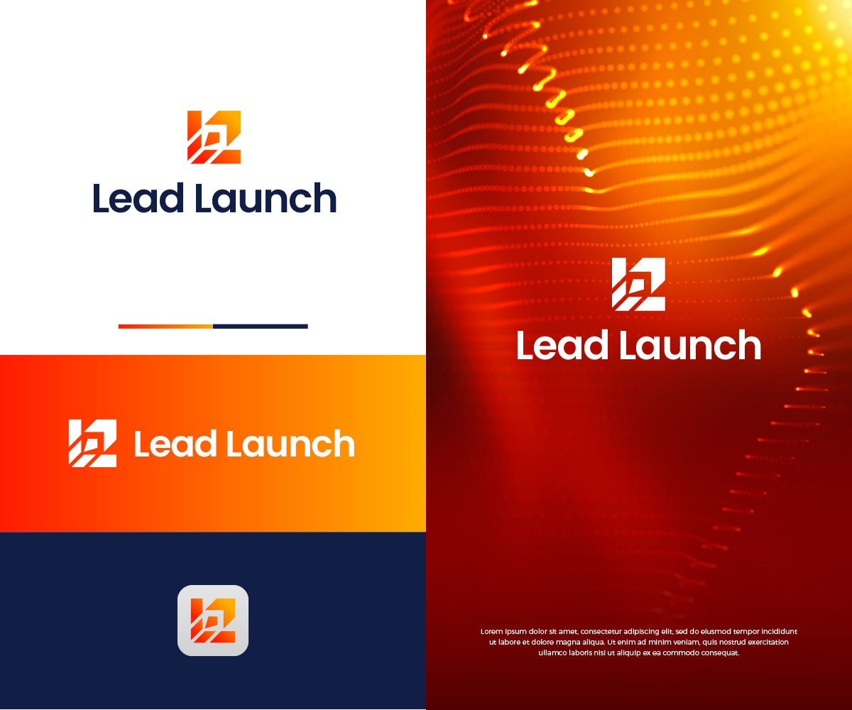 Bold, Serious, Real Estate Technology Logo Design for Lead Launch by ...
