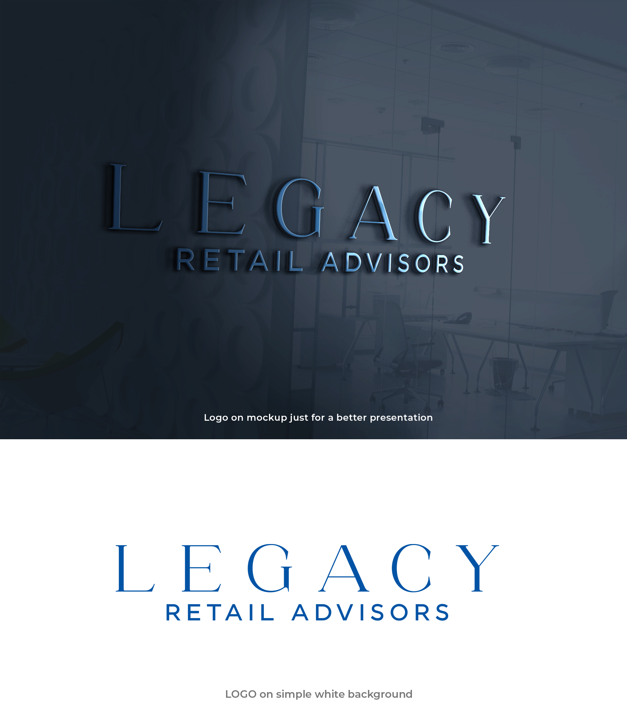 Elegant, Serious Logo Design for Legacy Retail Advisors by Asad Shaikh ...