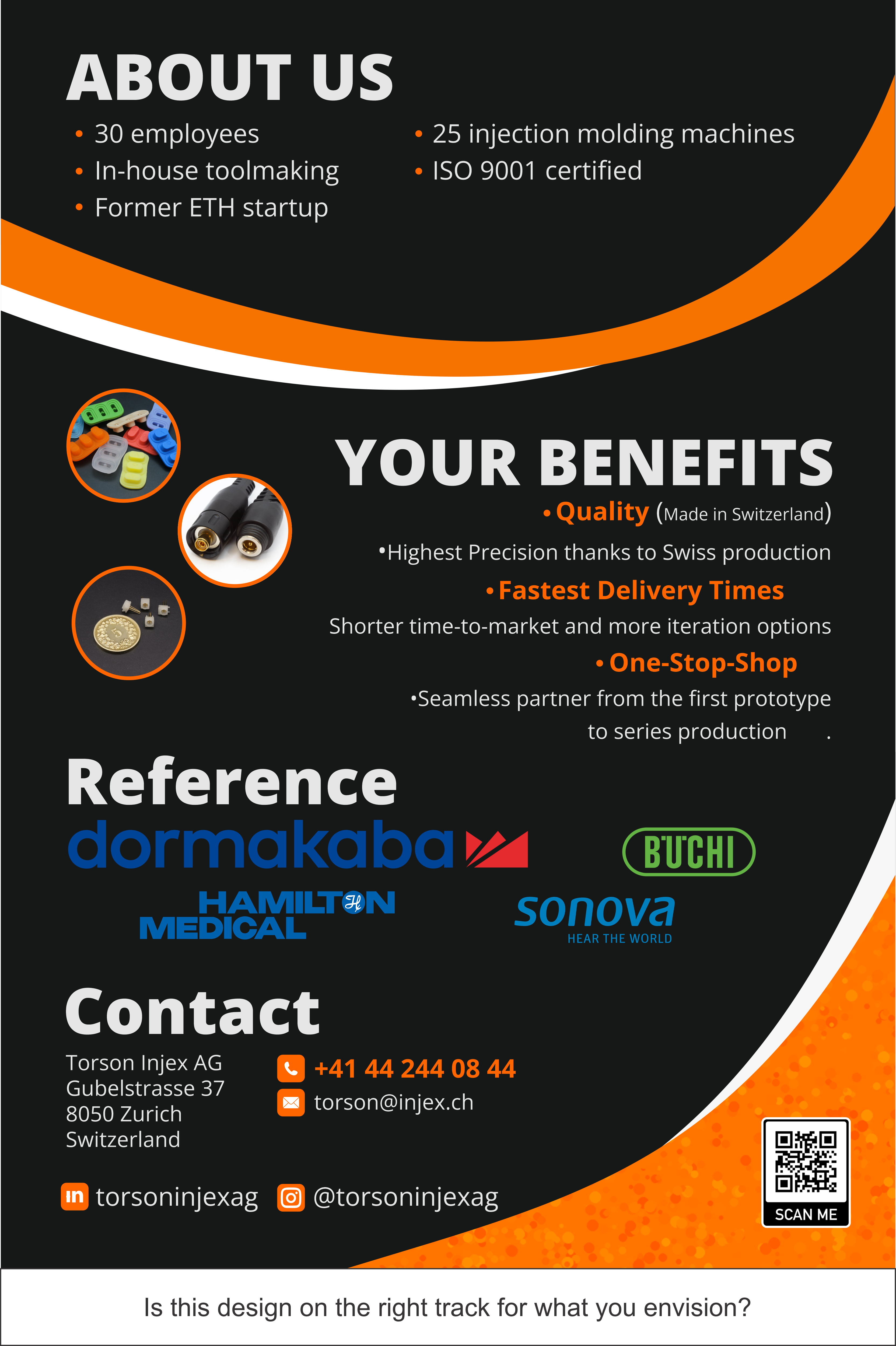 Professional, Bold Flyer Design for Torson Injex AG by Tod | Design ...