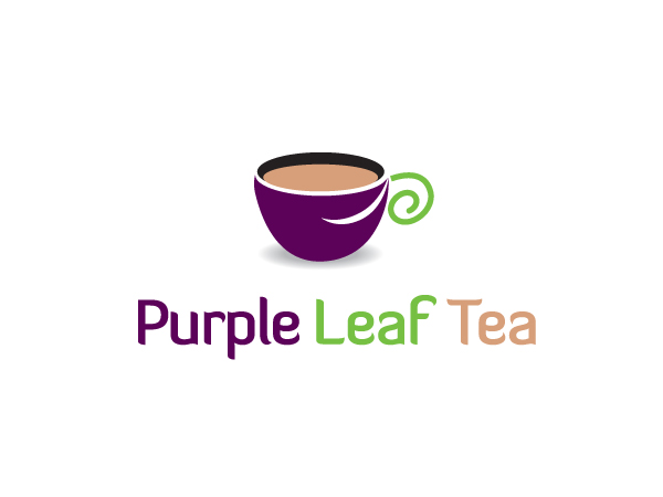 Playful, Modern, Business Logo Design for Purple leaf tea by Buck ...