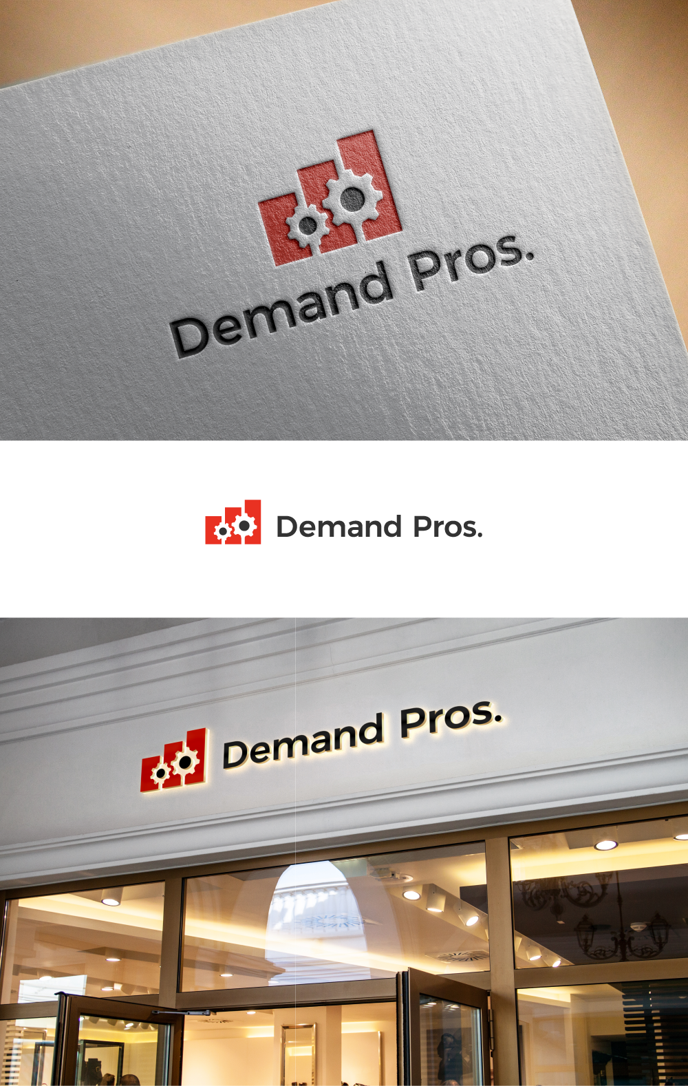 Upmarket, Bold Logo Design for Demand Pros. by AAZ_Studio | Design ...
