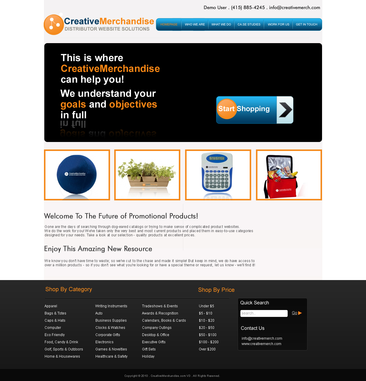 Web Design for Creative Merchandise by LogoDesigns.ae | Design #71371