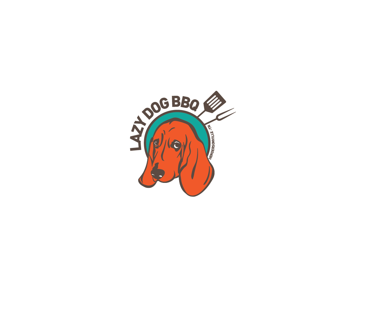Logo Design for Lazy Dog BBQ by Razzvan | Design #3156198