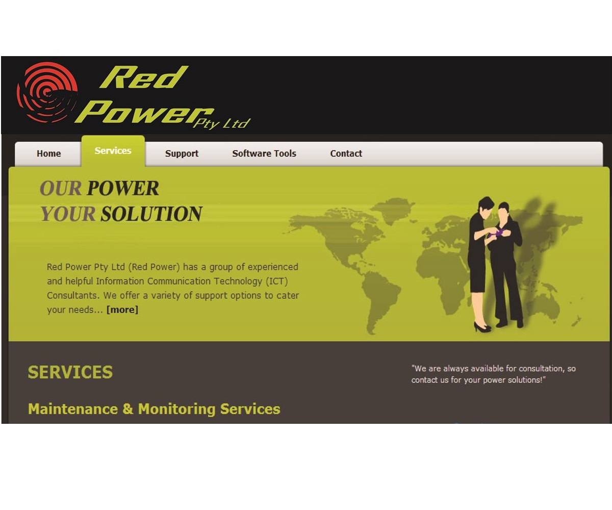 Bold, Modern, Computer Logo Design for Red Power by Elizabeta | Design ...