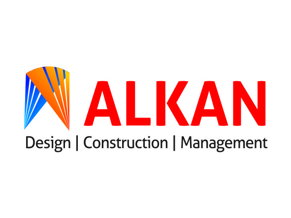 Elegant, Playful, Construction Logo Design for "ALKAN" Under Alkan Word ...