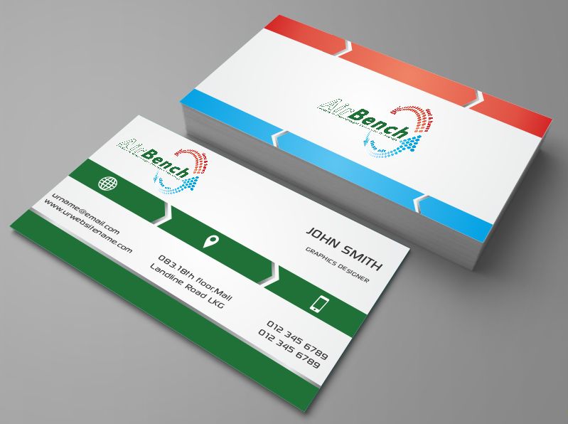 Playful, Colorful, Racing Business Card Design for a Company by AwsomeD ...