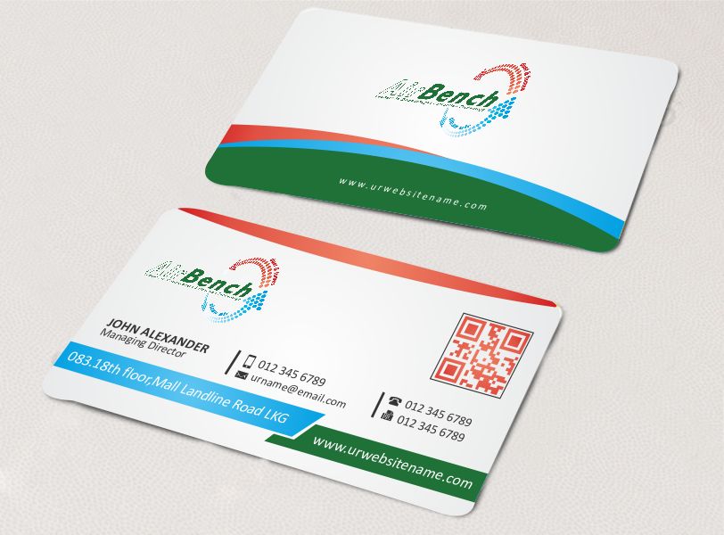 Playful, Colorful, Racing Business Card Design for a Company by AwsomeD ...