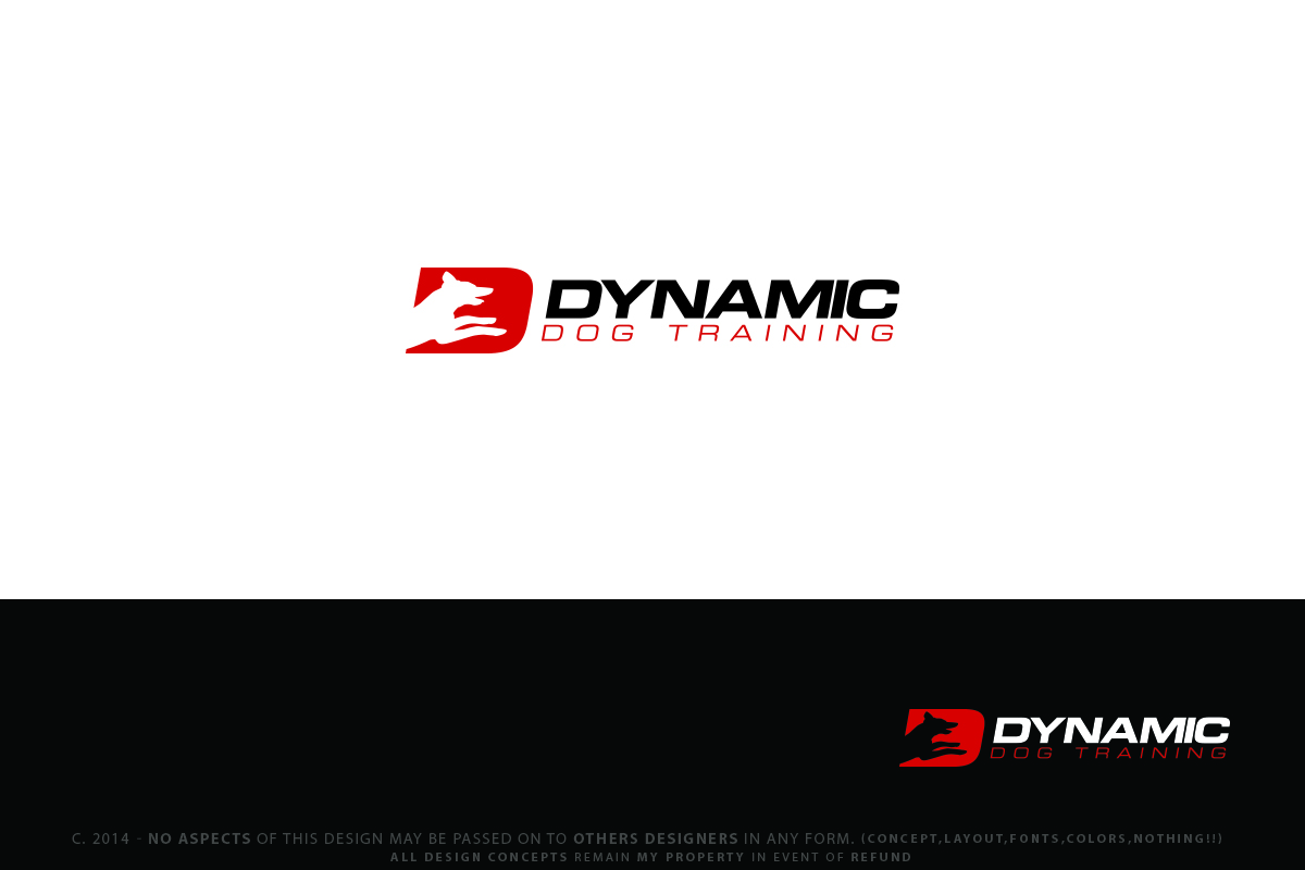 Training Logo Design for Dynamic Dog Training by Senseless | Design ...