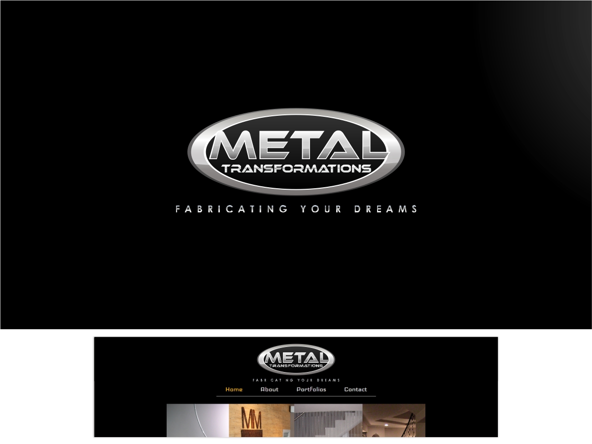 Playful, Feminine, Metal Fabrication Logo Design for Metal ...