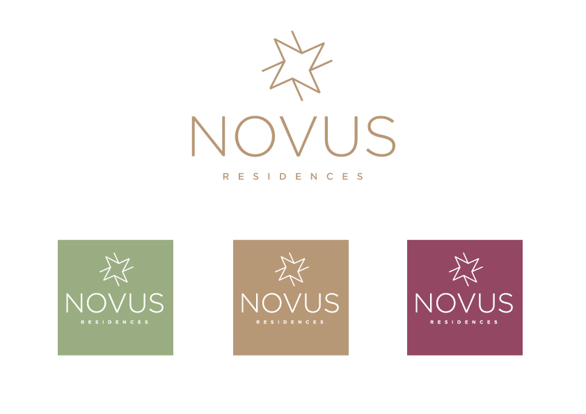 Elegant, Upmarket, Apartment Logo Design for NOVUS RESIDENCES by Whiz ...