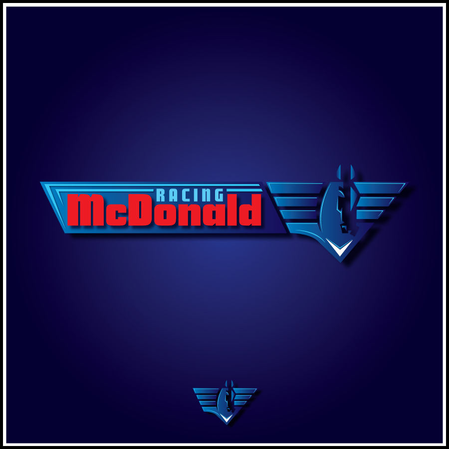 Clothing Logo Design for McDonald Racing by Dennis Jackson | Design #782656