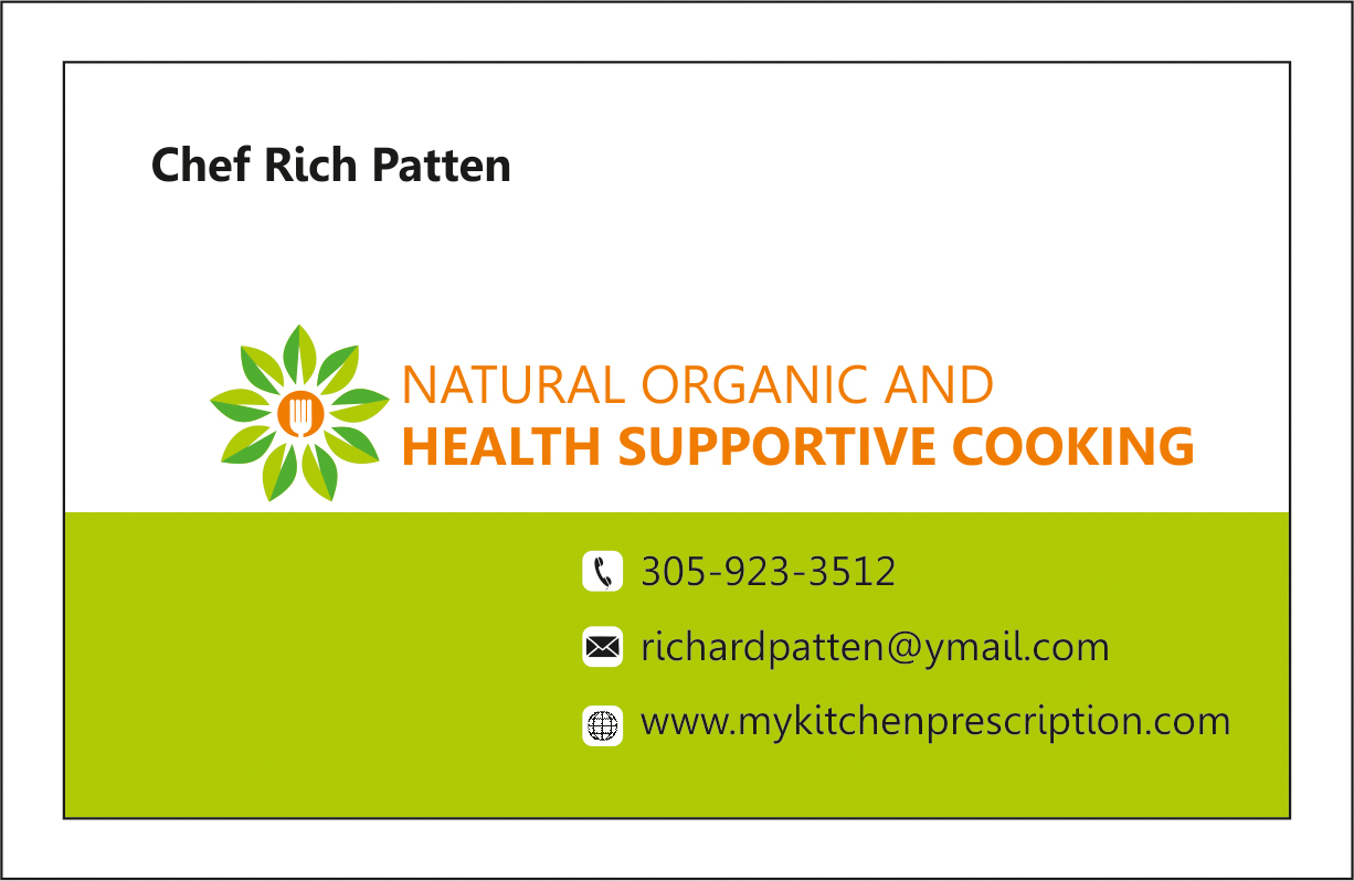 Nutrition Business Card Design for a Company by dkthedon | Design #3268145