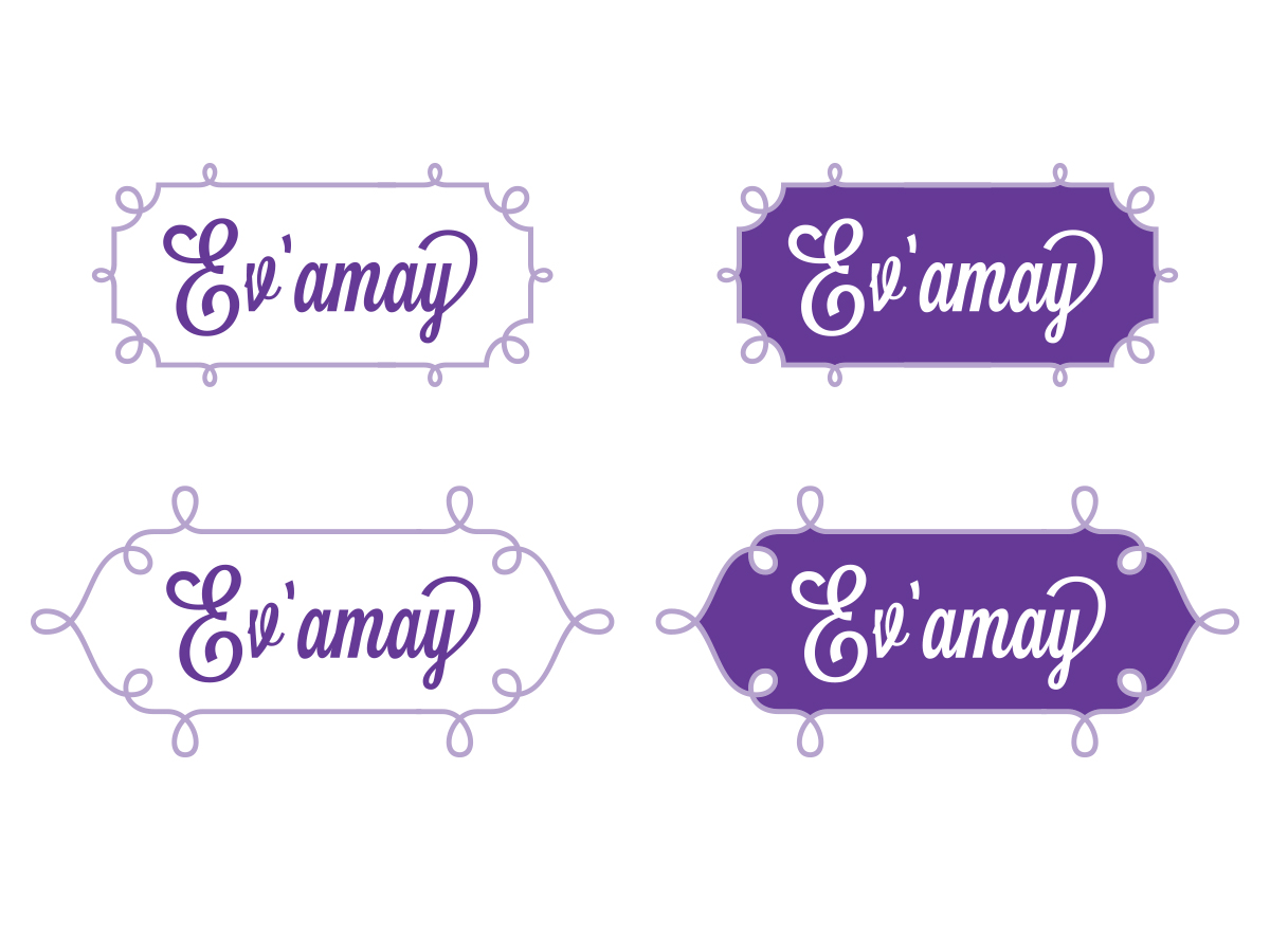 Elegant, Traditional Logo Design for Ev'amay by svedesign | Design #3264732