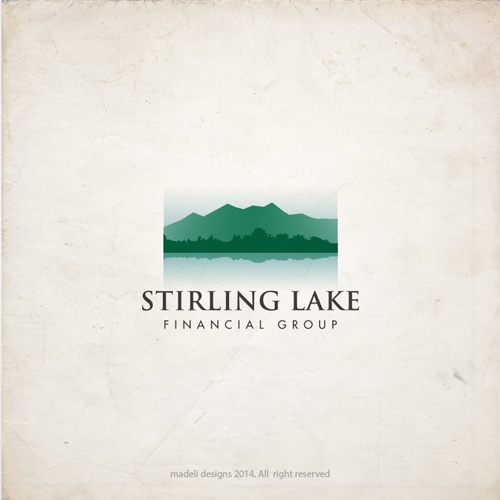 Financial Logo Design for Stirling Lake Financial Group by madeli ...
