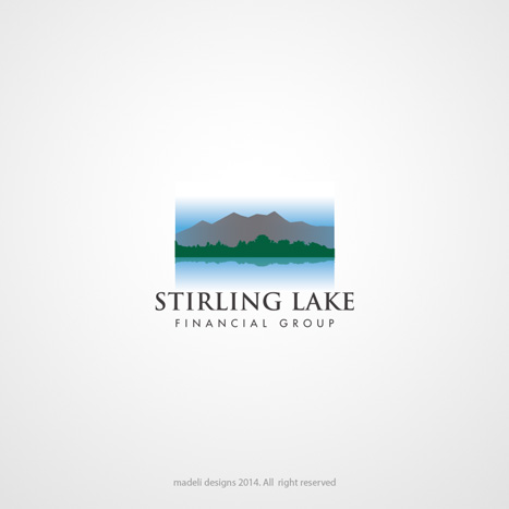 Financial Logo Design for Stirling Lake Financial Group by madeli ...