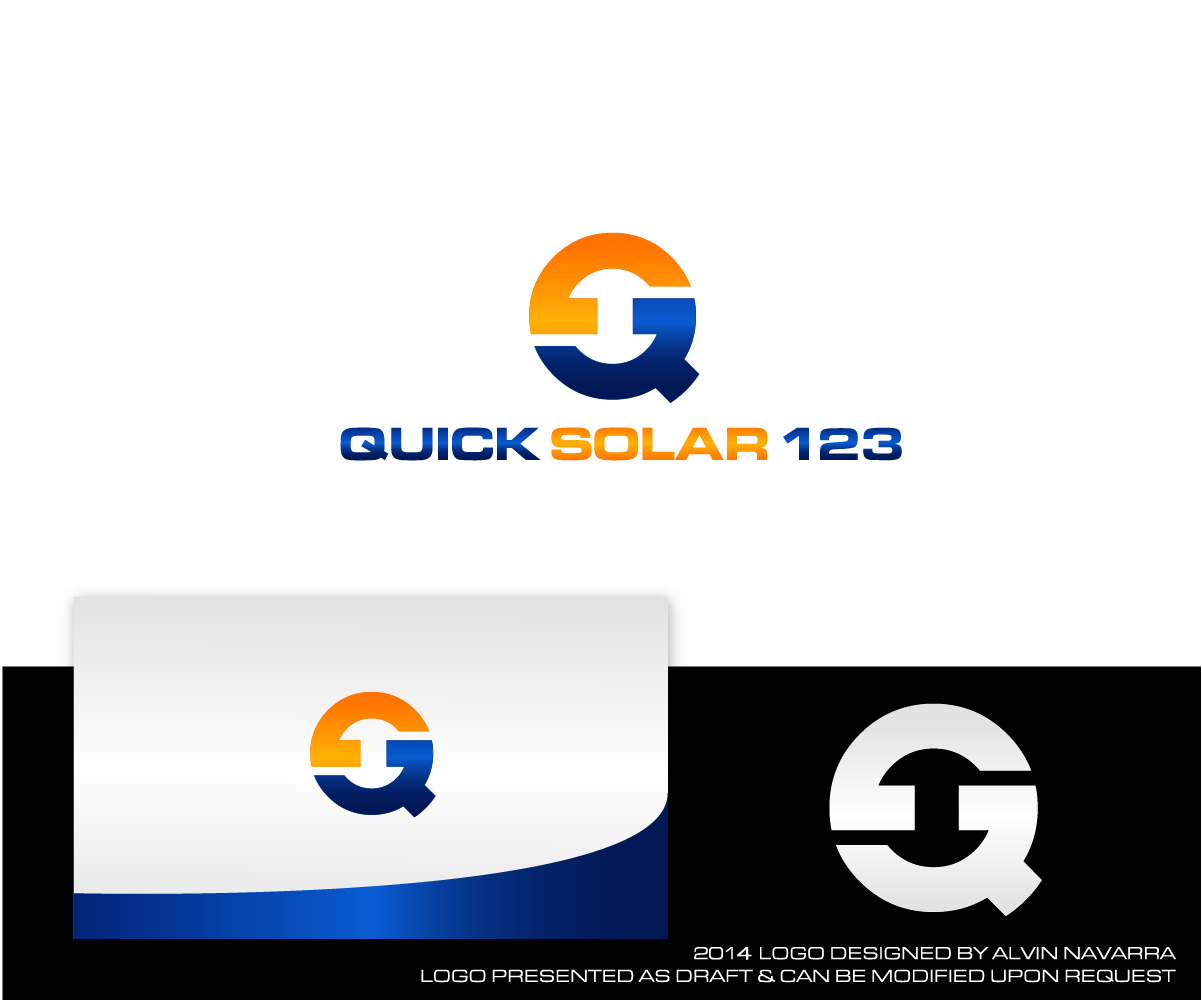 Residential Logo Design for Quick Solar Systems by alvinnavarra ...