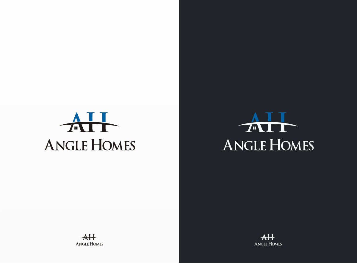 Elegant, Feminine, Home Builder Logo Design for Angle Homes by ...