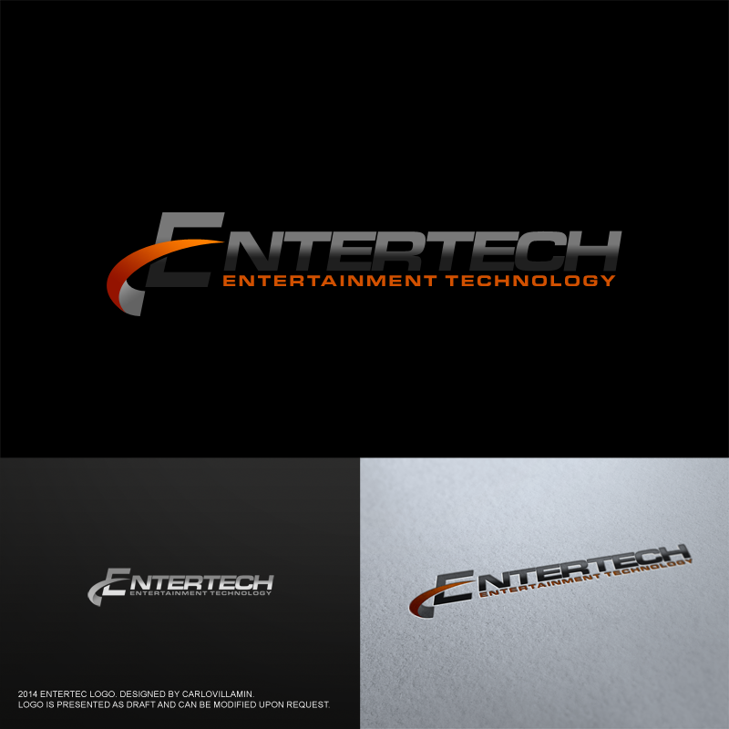 Logo Design for Entertech Entertainment technology Audio Video by ...