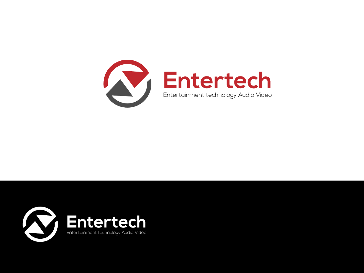Logo Design for Entertech Entertainment technology Audio Video by Anyl ...