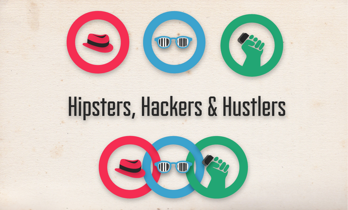 Bold, Playful Logo Design for Hipsters, Hackers & Hustlers by Natan | Design #3284888